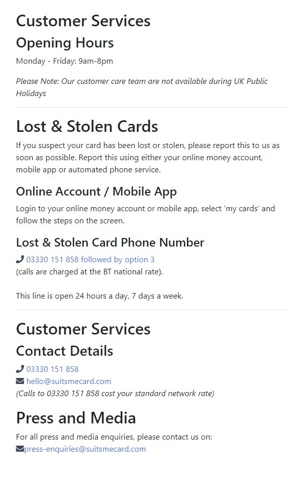 Walsave Credit Union | Suits Me Card